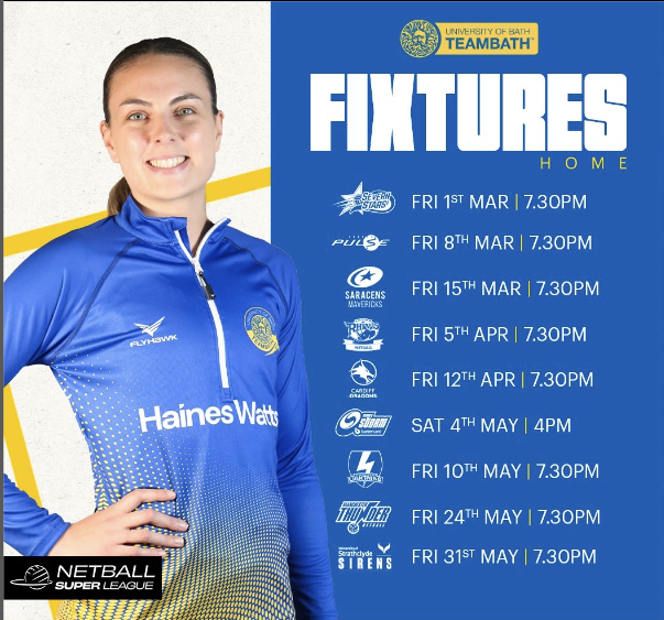 Team Bath Netball x Surry Storm | nearfield
